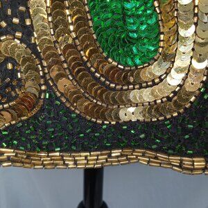 SCO Designs | Dresses | Cocktail Dress Hand Beaded V Neck | Poshmark